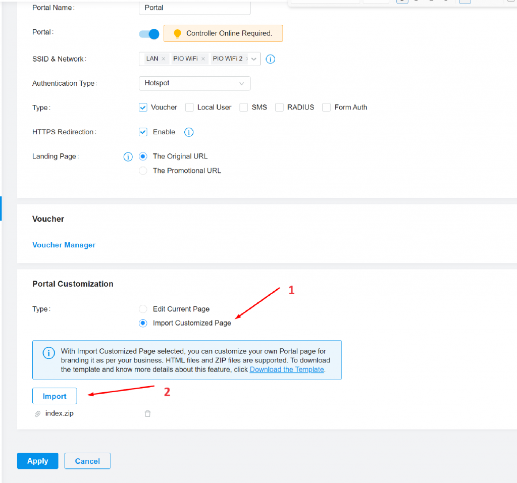 TP-Link Omada Captive Portal Customizer - PIO WiFi